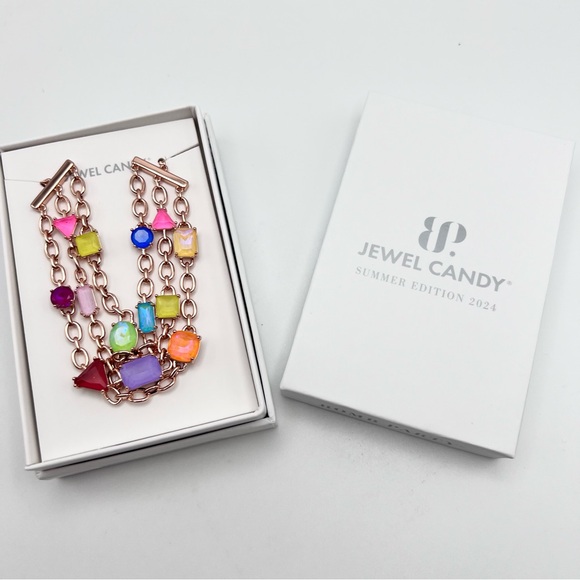 Bomb Party | Jewelry | Bomb Party Jewel Candy Bracelet The Dorit Pastel ...